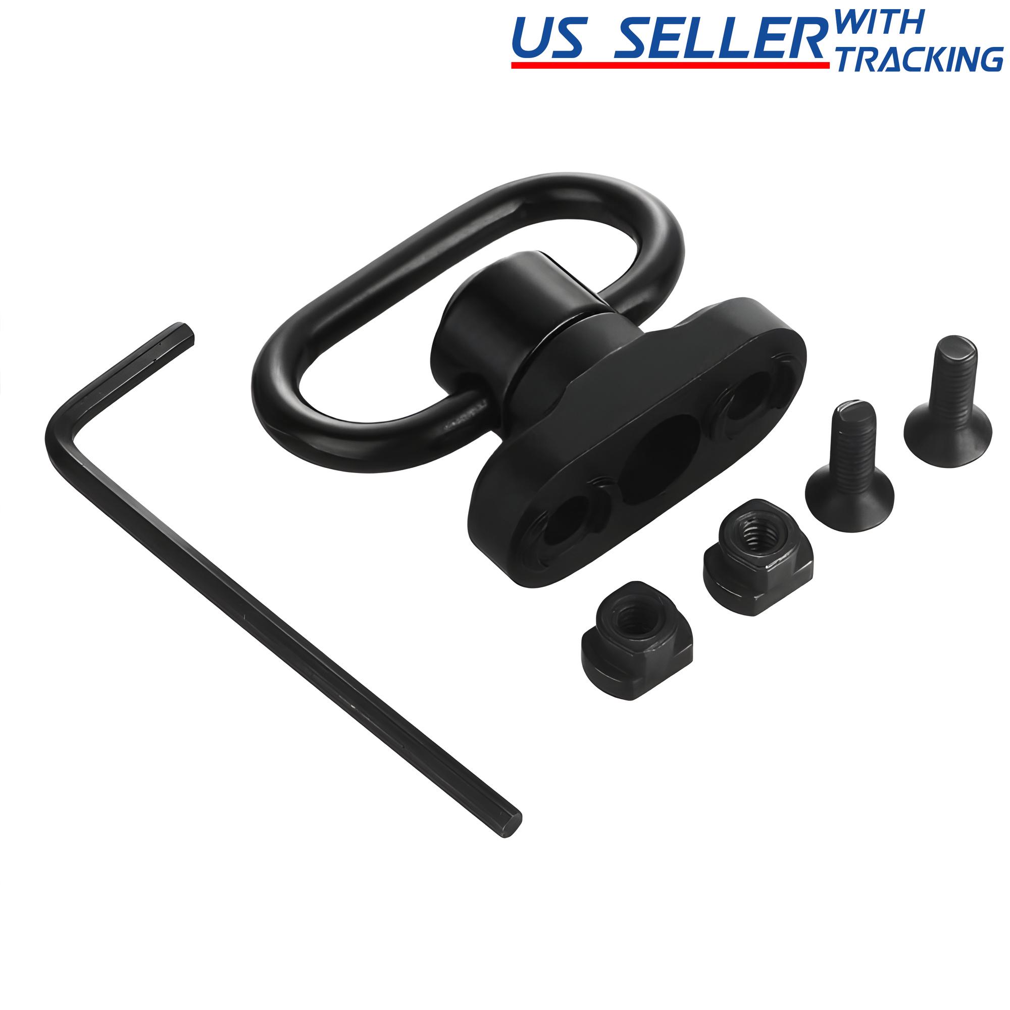 QD Quick Disconnect Stud Mount Adapter Tactical Swivel for M-LOK Rail ...