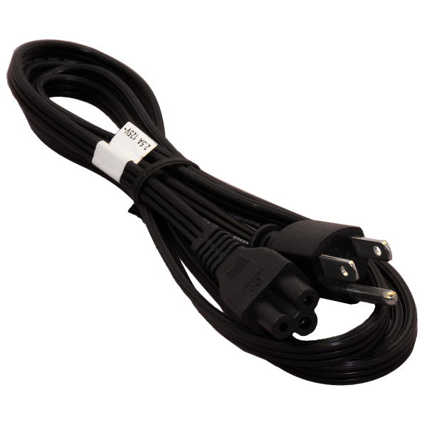 6FT 3-prong Mickey Mouse US AC Cord Cable For Laptop Power Supply, UL ...