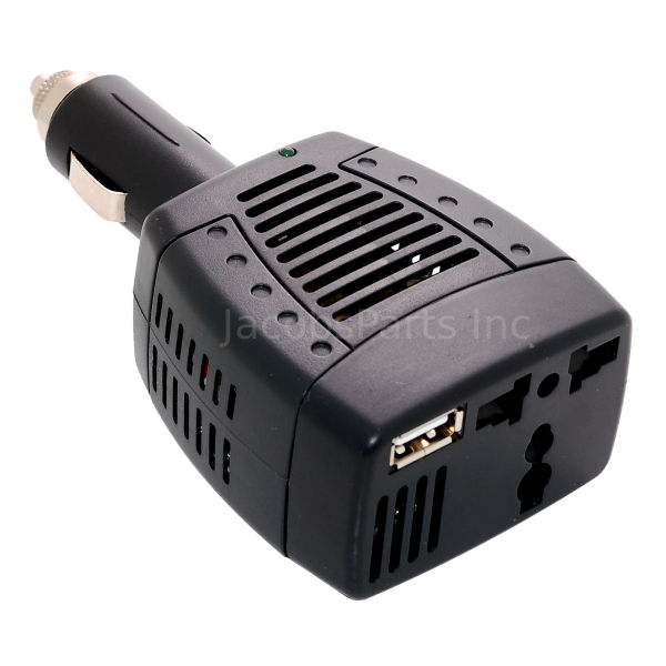 75W Car Power Inverter Adapter 12V DC to 110V AC /w USB - $20.10 ...