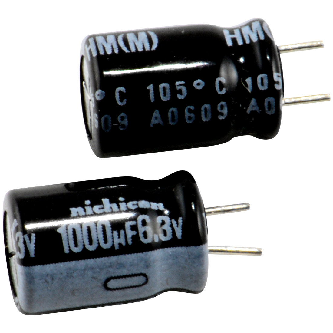 1000uF 6.3V Rubycon XYG Series Radial Electrolytic Capacitor 105°C - $3 ...