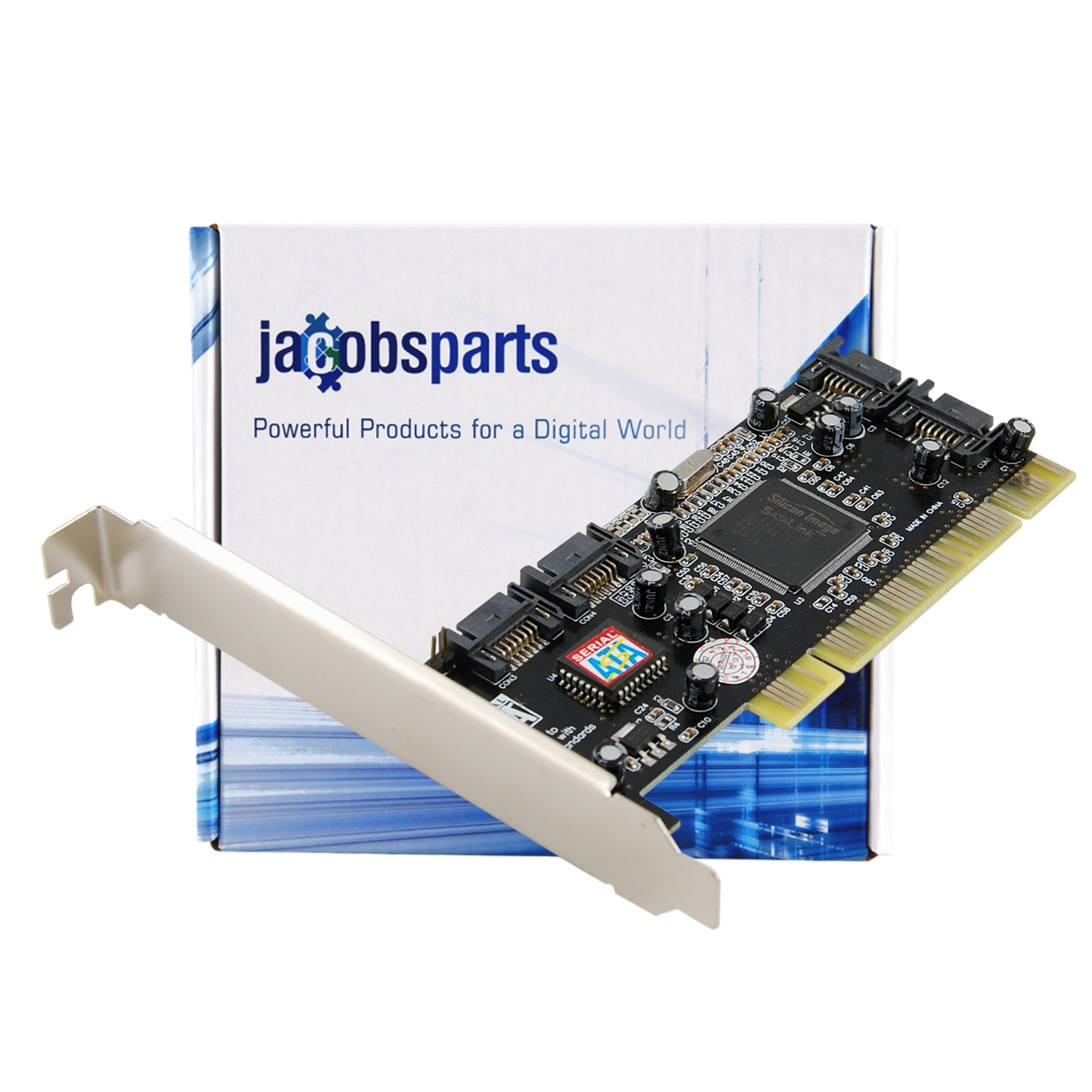 4-Port SATA II PCI RAID Controller Card + 2 SATA Cables - $22.00 ...