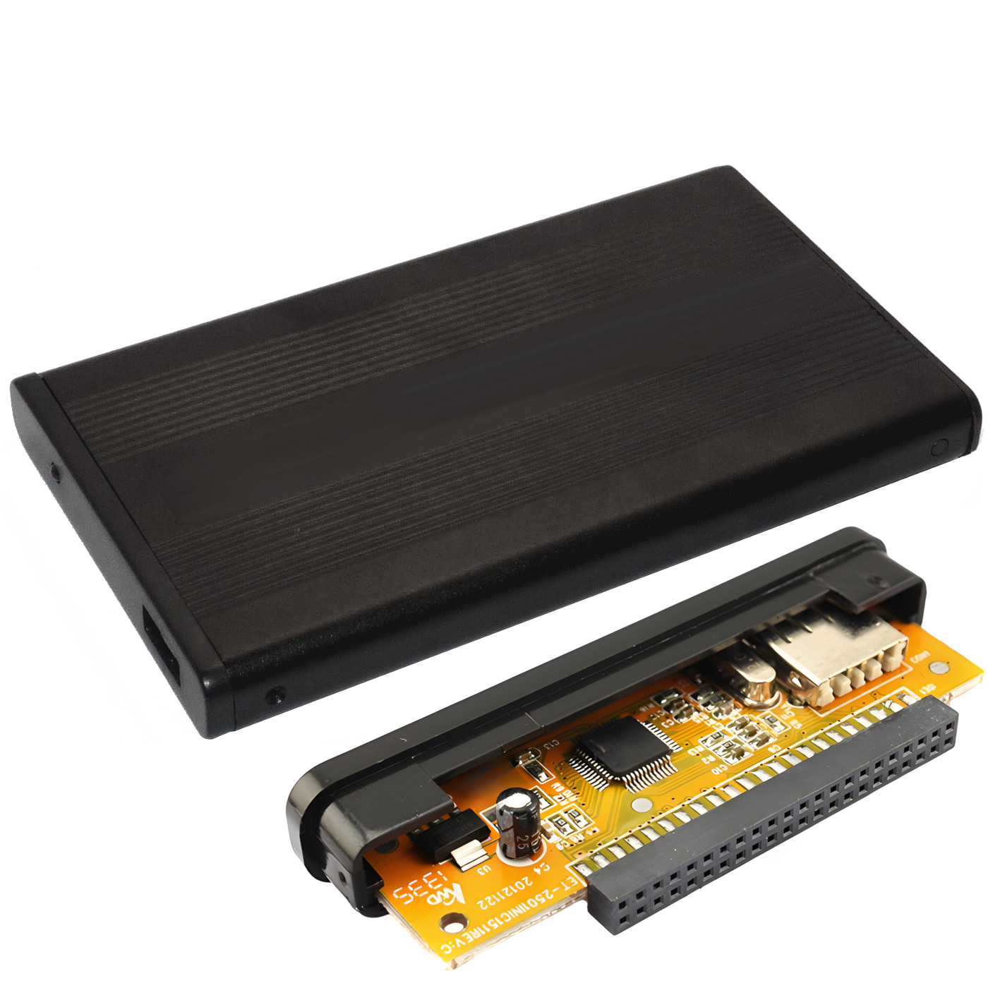 2.5" Black USB 2.0 IDE Hard Drive Disk Enclosure Case - $10.79 ...