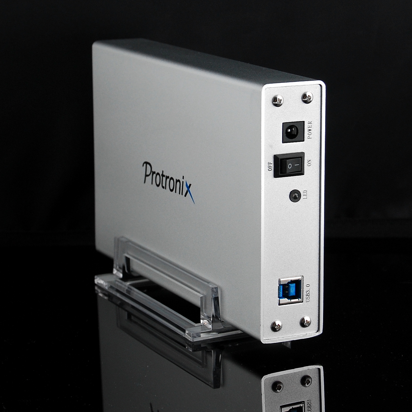 Protronix USB 3.0 External Enclosure for 3.5-Inch SATA Hard Drive - $22 ...