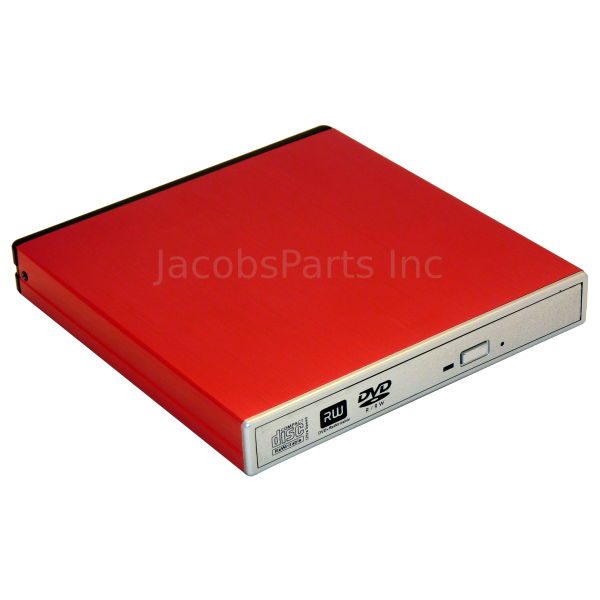 Red Aluminum Laptop CD / DVD Drive Enclosure SATA - $8.20 - JacobsParts Inc