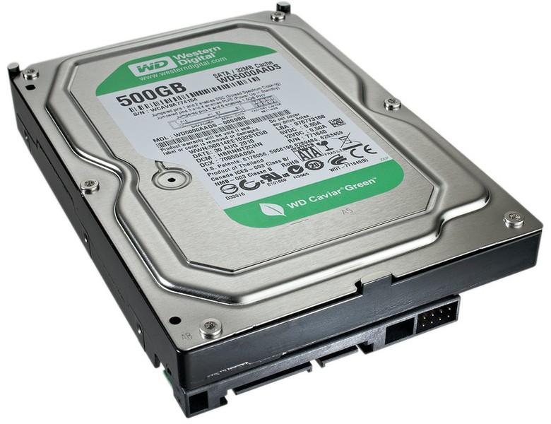 Western Digital WD Green WD5000AADS 500GB 32MB Cache 7200RPM 3.5" SATA2 ...