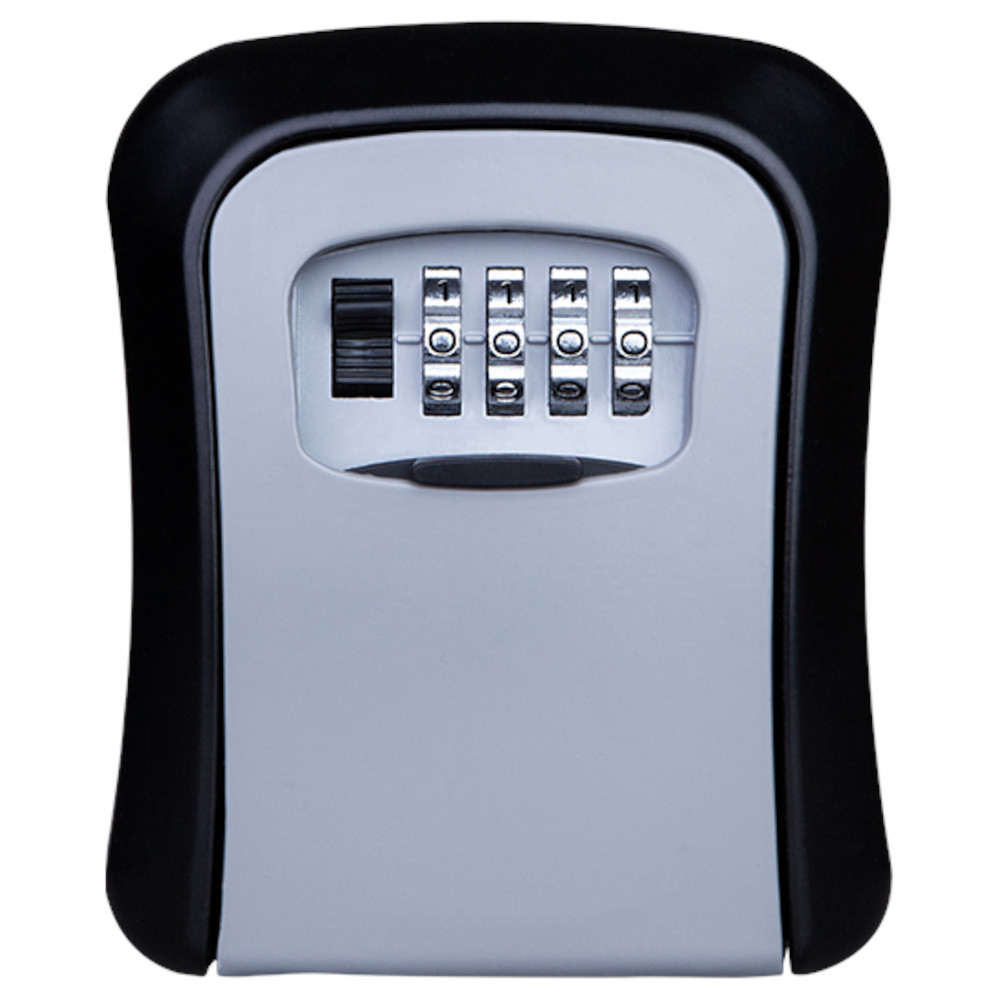 4 Digit Combination Security Key Lock Box Waterproof Key Storage ...