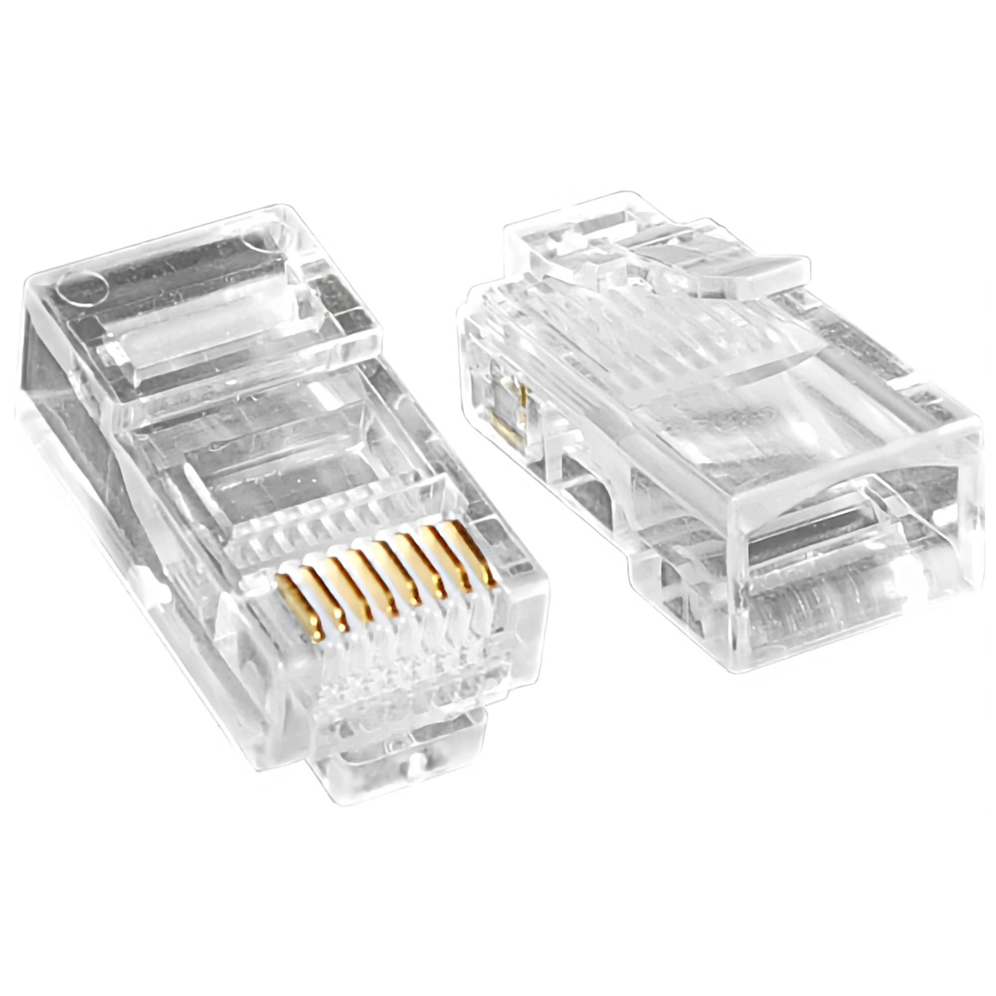1000pcs RJ45 Modular Plug Network Cable Connector Plug - $29.99 ...