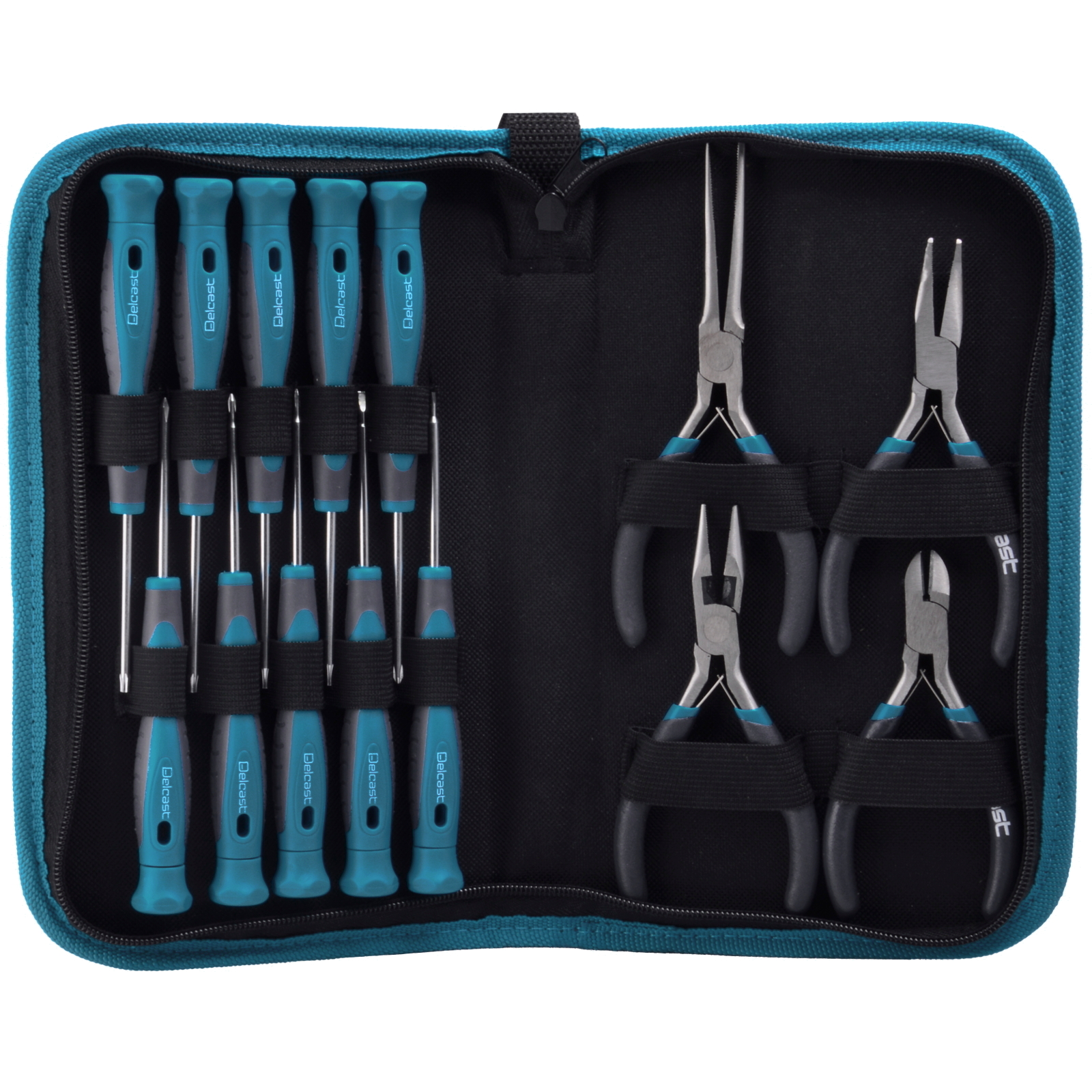 Delcast SPK-1004 Phillips, Slotted, Torx Precision Screwdriver Set and ...